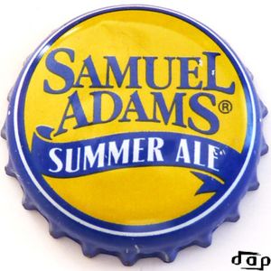 Bottle Cap: Samuel Adams Summer Ale (Samuel Adams, The Boston Beer ...