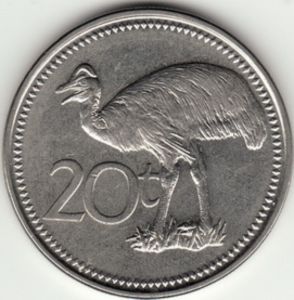 Coin: 20 Toea (Papua New Guinea(1975~Today - Circulation (Kina)) Col:PG ...