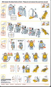Safety Card: B757-200 (Condor, Germany, Federal RepublicCol:CFG-DE-0004