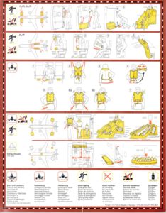 Safety Card: B767 (Condor, Germany, Federal RepublicCol:CFG-DE-0012