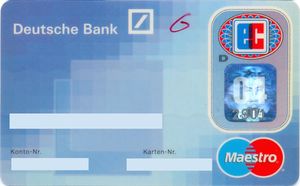 Bank Card: Deutsche Bank - ec 04 (Deutsche Bank, Germany, Federal ...