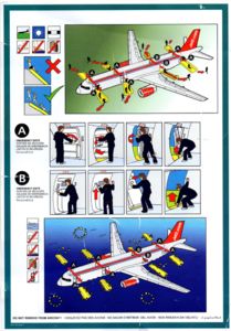 Safety Card: Boeing 757-200 (Jet2.com, United Kingdom of Great Britain ...