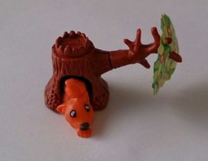 Meal Toy: Fox (Kinder Surprise, Europe(Kinder - Trees and animals) Col ...