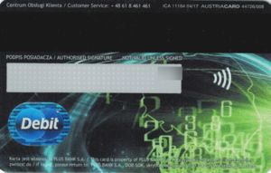 Bank Card: Plus Bank Lte (Plus Bank, PolandCol:PL-MC-0081.02