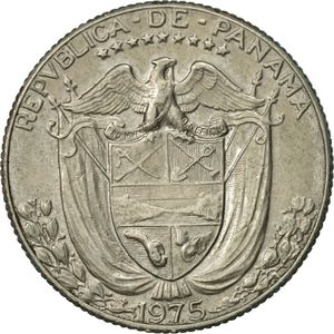 Moneda: ¼ Balboas (Vasco Núñez de Balboa) (Panamá(1903~Today - Republic ...