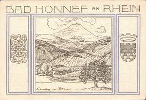 Banknote: 99 Pfennige (Rheinland(Honnef a. Rhein) GrM:627.1a-7/8