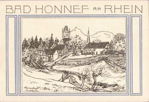Banknote: 50 Pfennige (Rheinland(Honnef a. Rhein) GrM:627.1c-3/8