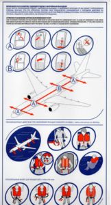 Safety Card: Boeing 757-200 (Katekavia, RussiaCol:KTK-KK-RU-0002