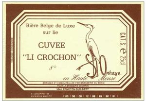 Drink Label: Cuvee Li Crochon (Brasserie Du Bocq, BelgiumCol:BE-BEER-016574