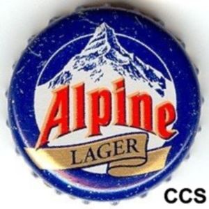 Tapa de botella: Alpine Lager (Moosehead Breweries Ltd., CanadáCol:BE ...