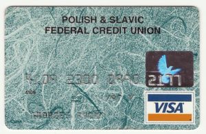 Bank Card: Polish & Slavic Federal Credit Union (Franklin Mint Federal ...