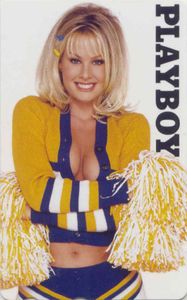 Phonecard: PLAYBOY - Japanese Cover 1999-02 / Lady - Julia Schultz (NTT, Japan(110-016-Magazines ...