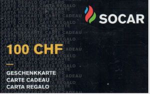 Gift Card: Socar Symbol (Socar, Switzerland) (Socar) Col:CH-Socar-03a