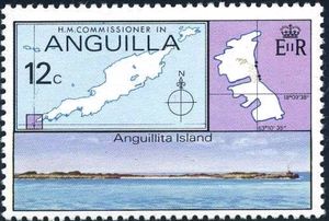 Stamp: Anguillita Island (Anguilla(Anguilla's Outer Islands) Mi:AI 360 ...