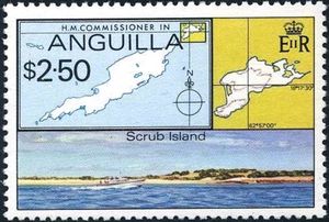 Stamp: Scrub Island (Anguilla(Anguilla's Outer Islands) Mi:AI 364,Sn:AI ...