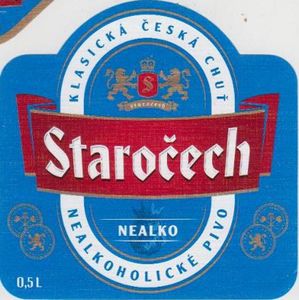Drink Label: Px-Staročech nealko pivo (Pivovar Nymburk, Czech ...