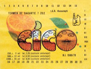 Drink Label: Cico (I.S.R. Bucuresti, RomaniaCol:RO-SODA-000140