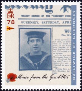 Stamp: Seaman John Helman (Guernsey(Stories from the Great War (III ...