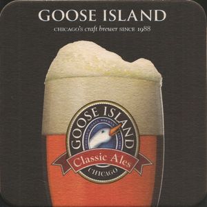 Beer Coaster: Goose Island - Classic Ales (Goose Island, United States ...