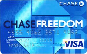 Bank Card: Chase Freedom (JPMorgan Chase Bank, United States of ...