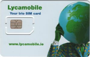 Phonecard: Lycamobile - Your trio SIM Card (Mobile Ireland, Ireland ...