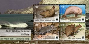 Stamp: WWF - Australian Antarctic Territory (Australia(WWF, 50th ...