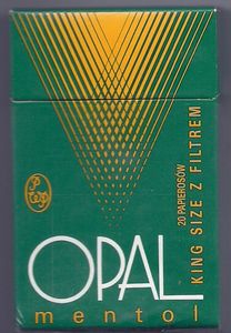 Cigarette Pack: Opal Mentol (PolandCol:PL-CT-0018