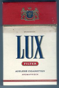 Cigarette Pack: Lux (Germany, Federal RepublicCol:DE-CT-0174