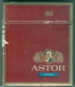 Cigarette Pack: Astor Filter (Germany, Federal Republic) Col:DE-CT-0169