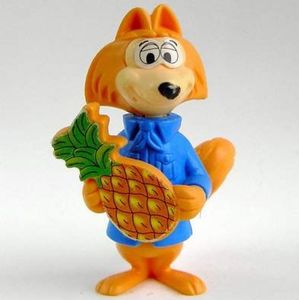 Meal Toy: Fibber Fox with pineapple (Kinder Surprise, Worldwide ...