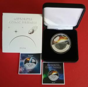 Coin: 10 Dollars (Jilin meteorite - China) (Fiji) (2012 - Meteorites ...