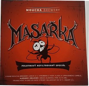 Drink Label: Masařka (Moucha Brewery Praha, Czech RepublicCol:CZ-BEER ...