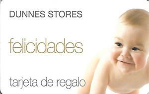 Gift Card: Felicidades (Dunnes, Spain(Dunnes) Col:ES-DUN-007