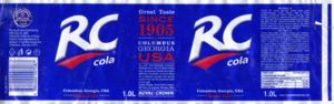 Drink Label: RC Cola (JSC OBI ZULOL, TajikistanCol:TJ-SODA-000001