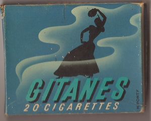 Cigarette Pack: Gitanes caporal (France(Gitanes caporal) Col:FR-CT-0048