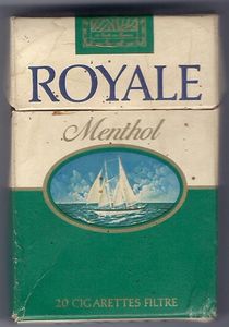 Cigarette Pack: Royale - Menthol (FranceCol:FR-CT-0049