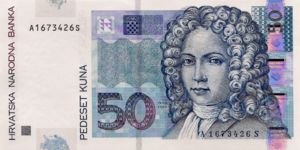 Banknote: 50 Kuna (Croatia(2001-2012 Issue) Wor:P-40b