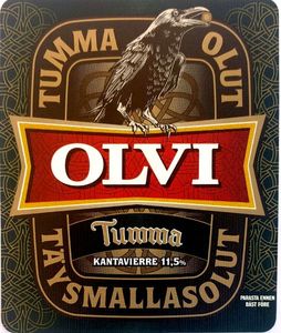 Drink Label: Olvi Tumma (Olvi, FinlandCol:FI-BEER-000008