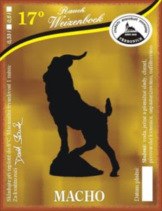 Drink Label: Macho 17 (Stankuv rukodelny pivovarek Trebonice, Czech ...