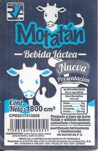 Drink Label: Motatán - Bebida Láctea (Lácteos R.A., C.A., VenezuelaCol ...