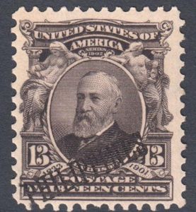 Stamp: Benjamin Harrison (Philippines(US-Presidents overprinted ...