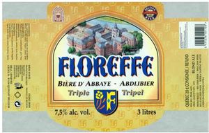 Drink Label: Floreffe Triple-Tripel (Brouwerij Lefebvre, BelgiumCol:BE ...