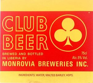 Drink Label: Club Beer (Monrovia Breweries, LiberiaCol:LR-BEER-000003