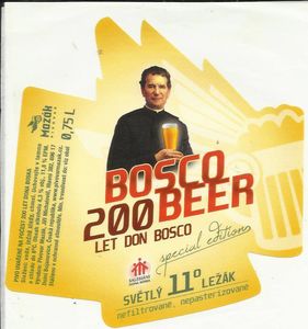 Drink Label: Bosco 200 Beer (Pivovar Mazák Dolní Bojanovice, Czech ...