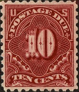 Stamp: Postage Due (United States of America(Postage Due) Mi:US P33C,Sn ...