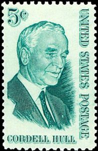 Stamp: Cordell Hull (1871-1955) Commemoration (United States of ...