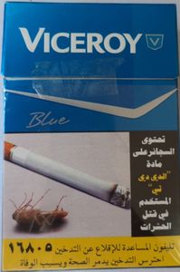 Cigarette Pack: Viceroy Blue (EgyptCol:EG-CT-0040