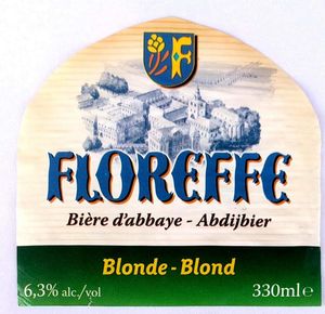 Drink Label: Floreffe Blonde - Blond (Brouwerij Lefebvre, BelgiumCol:BE ...