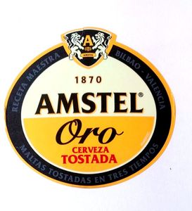 Etiqueta de bebida: Amstel Oro (Heineken España S.A., EspañaCol:ES-BEER ...