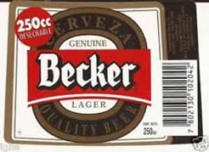 Drink Label: Becker (Embotelladoras CCU S.A., ChileCol:CL-BEER-000016